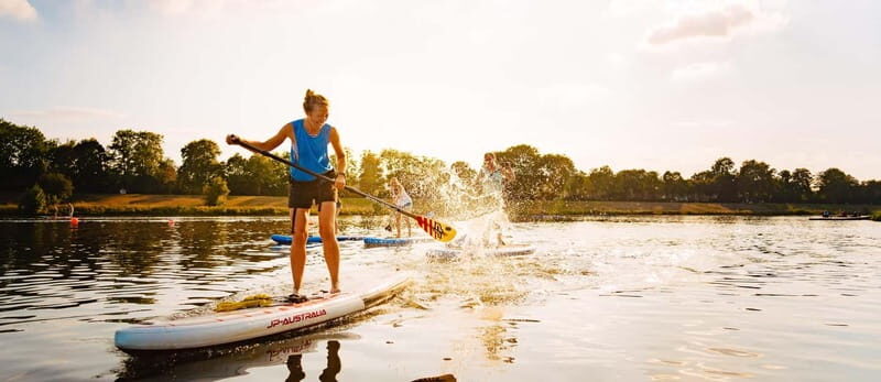 Bremen: 3-Hour SUP Paddleboard Rental on Werdersee Lake - The Itinerary Breakdown