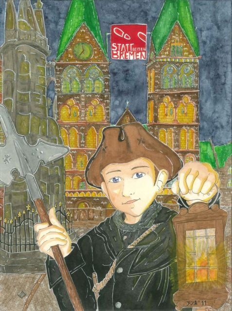 Bremen: Night Watchman Guided Tour for Children (in German) - The Route and Stops