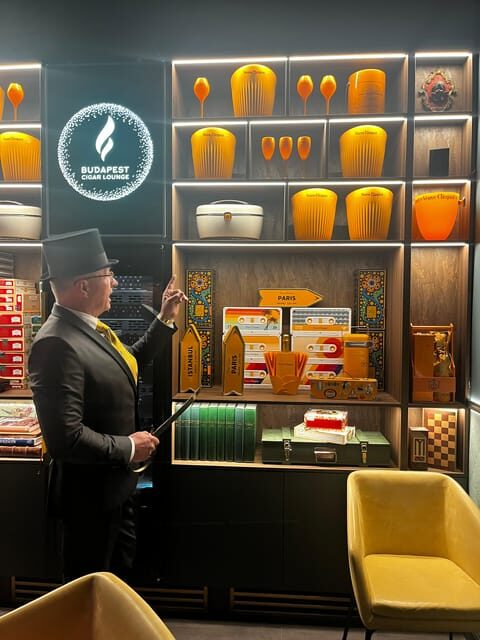 Budapest Cigar Lounge Experience - Group Ticket - Introduction