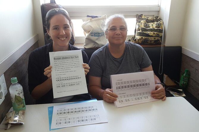 Busan Dialect Class with local snack - Final Thoughts