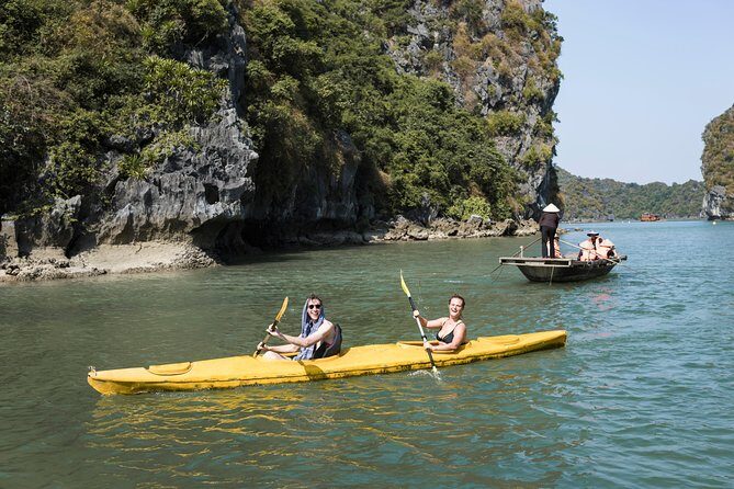 Cat Ba Luxury Day trip (included: transfer around ways + ticket + kayaking) - Kayaking & Swimming