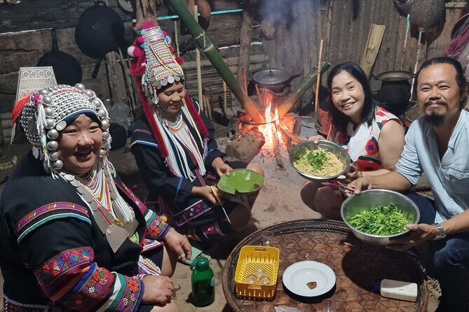 Come to Akha Village see Cooking eatting and dancing with Akha people - The Akha People and Their Culture