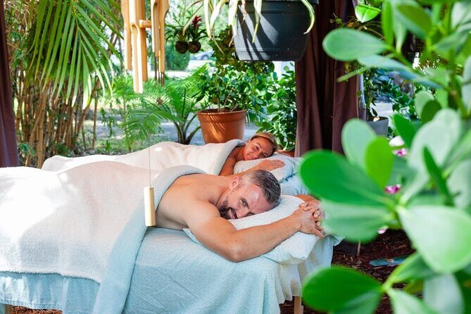 Couples Outdoor Bamboo Garden Massage or Ultimate Candlelight Signature Massage - The Massage Itself