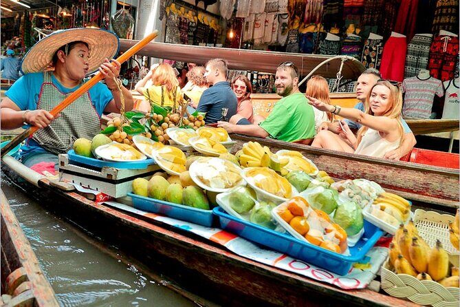 Damnoen Saduak Floating Market Car Service (no guide) - The Sum Up