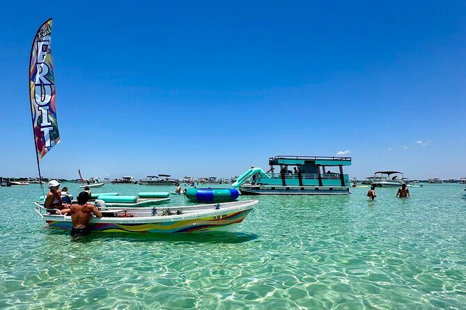 Destin: Luxury Crab Island Pontoon Charter w/ Restroom (Up to 18) - FAQ