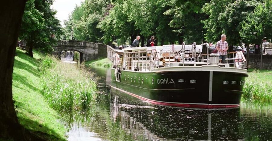 Dublin: Grand Canal Cruise with Dinner - Key Points