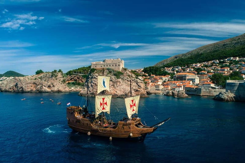 Dubrovnik: Galleon Sunset Cruise with a Live Guide & Drink - The Scenic Itinerary and Highlights