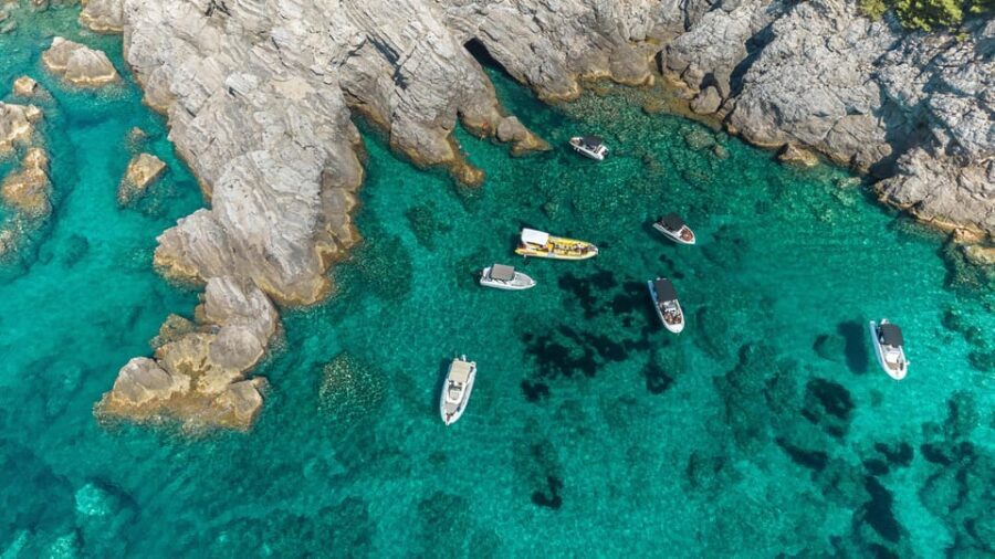 Dubrovnik: Private Swim, Snorkel, & Cave Boat Tour w/ Drinks - The Blue and Green Caves: Heart of the Experience