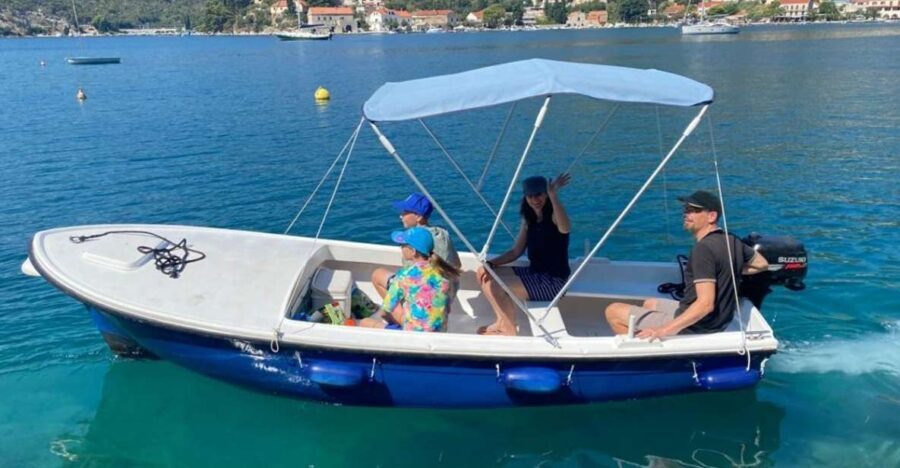 Dubrovnik: Rent a fun and easy to use boat without license - What to Expect on Your Day Out