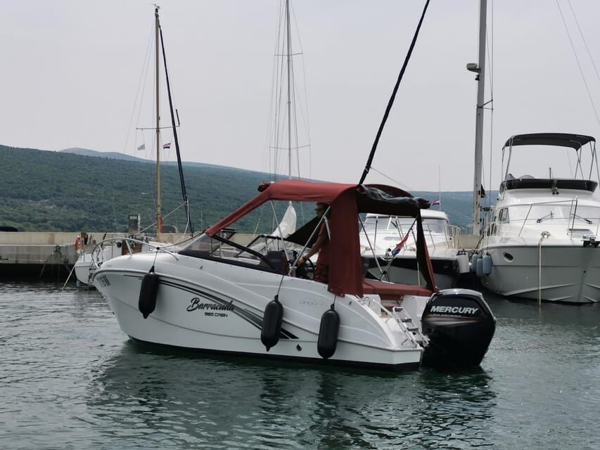 Dunat/Krk: Rent a boat Oki Barracuda 585 - Practical Tips for a Great Day