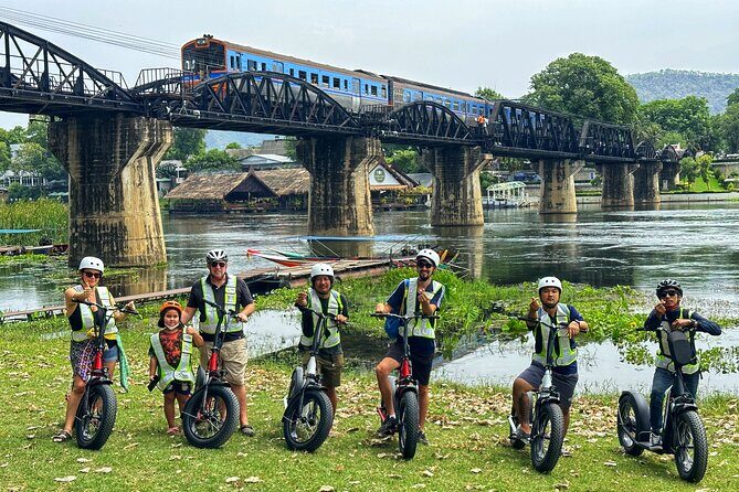 E-Scooter Tour in Kanchanaburi - The Café Break: Refreshments and Scenic Views