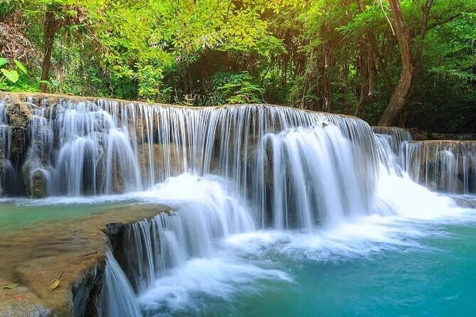 Erawan Waterfall and Death Railway Train Riding from Bangkok - The Journey to Tham Krasae: A Shortcut into History