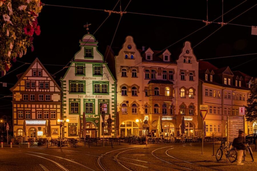 Erfurt: With night watchman Schwalbe through the old town, including tasting - The Sum Up