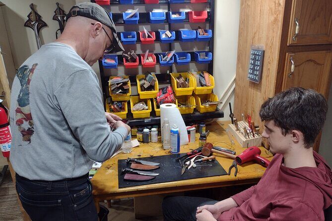 Experience to Forge a Railroad Spike Knife in Ferry Township - The Ideal Participant
