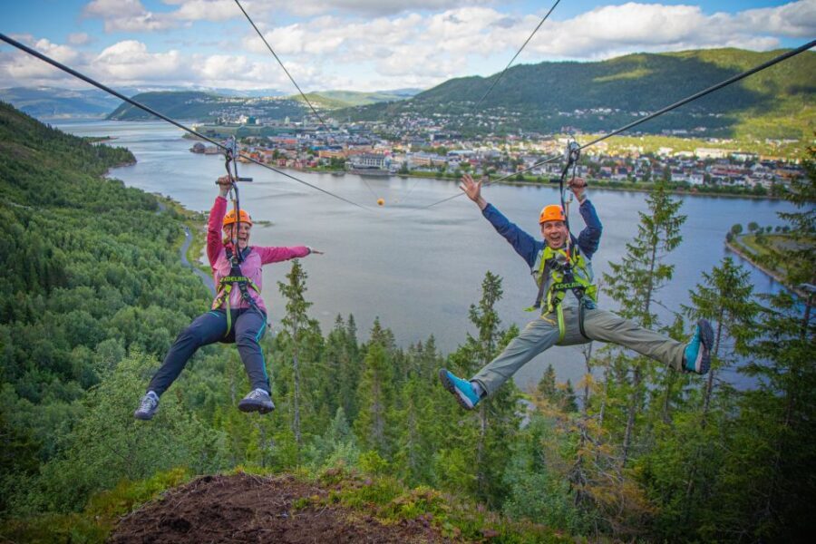 Feel the adrenaline in Mosjøen Zipline - The Experience Itself: What Makes It Stand Out?