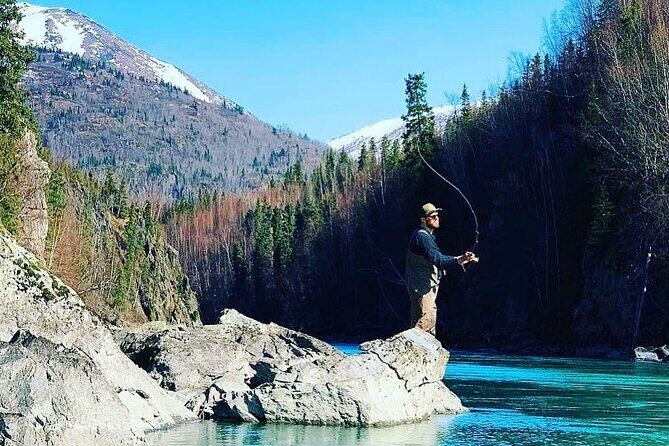 Fishing Package Rental in Anchorage: Chestwader & Spinning Rod/Reel Combo - The Sum Up