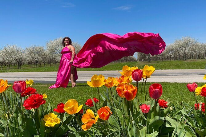 Flying Dress Photo Shoot in Traverse City - An In-Depth Look at the Flying Dress Photo Shoot