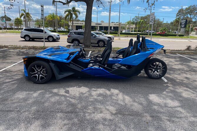 Four- Seater Polaris Slingshot Family Adventure - The Vehicle: Modern, Safe, and Fun