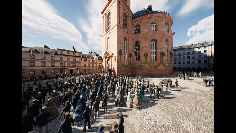 Frankfurt: Walking Tour - discover the city with VR glasses - How the VR Technology Enhances Your Visit