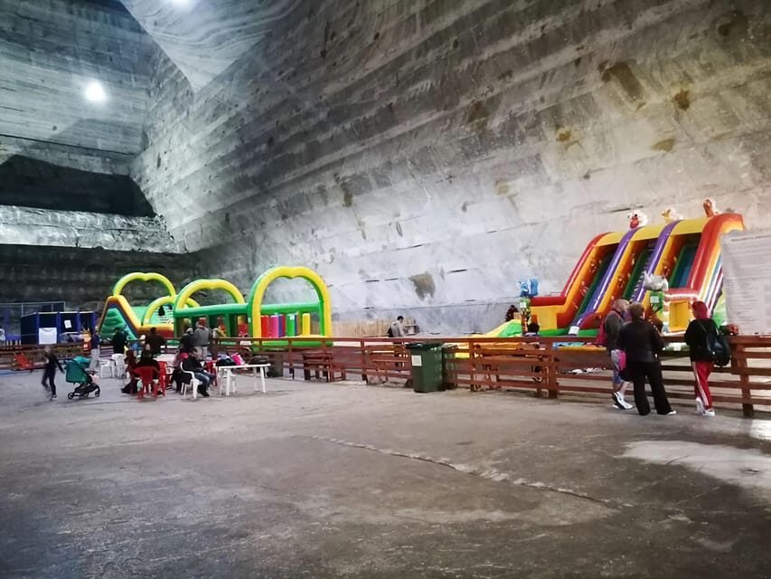From Bucharest: Private Tour Salina Slanic: Salt Palace - The Salt Mine Itself