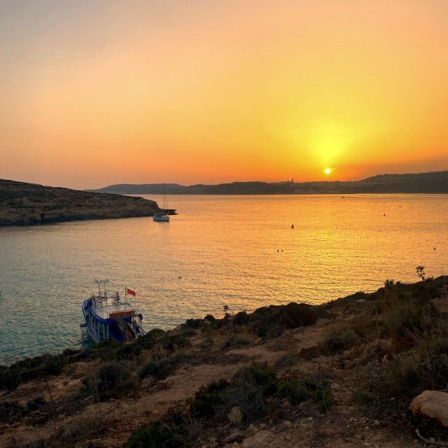 From Bugibba: Blue Lagoon Sunset Cruise - What To Expect on the Blue Lagoon Sunset Cruise