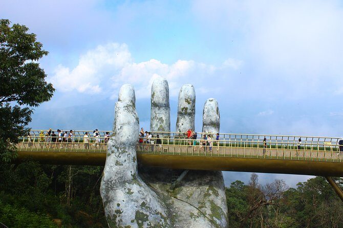 From Da Nang city to Golden Bridge Bana Hills by private car - The Cable Car: A Highlight of the Journey