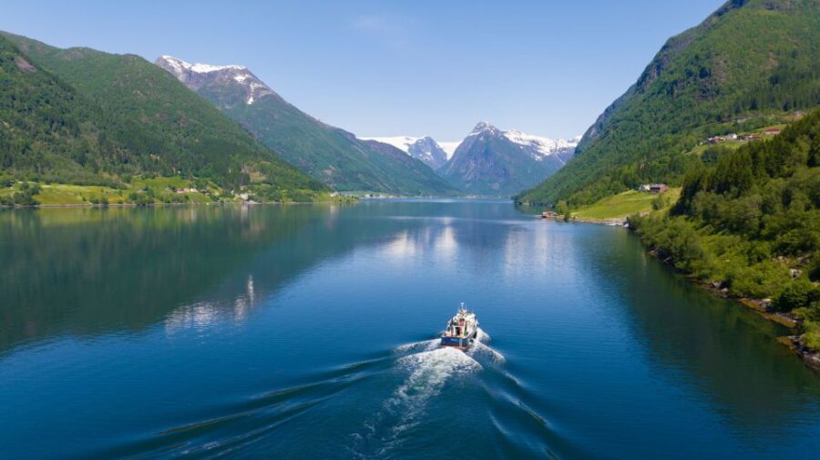 From Fjærland - Fjord Cruise to Balestrand one-way - A Scenic Journey Through Norway’s Fjords