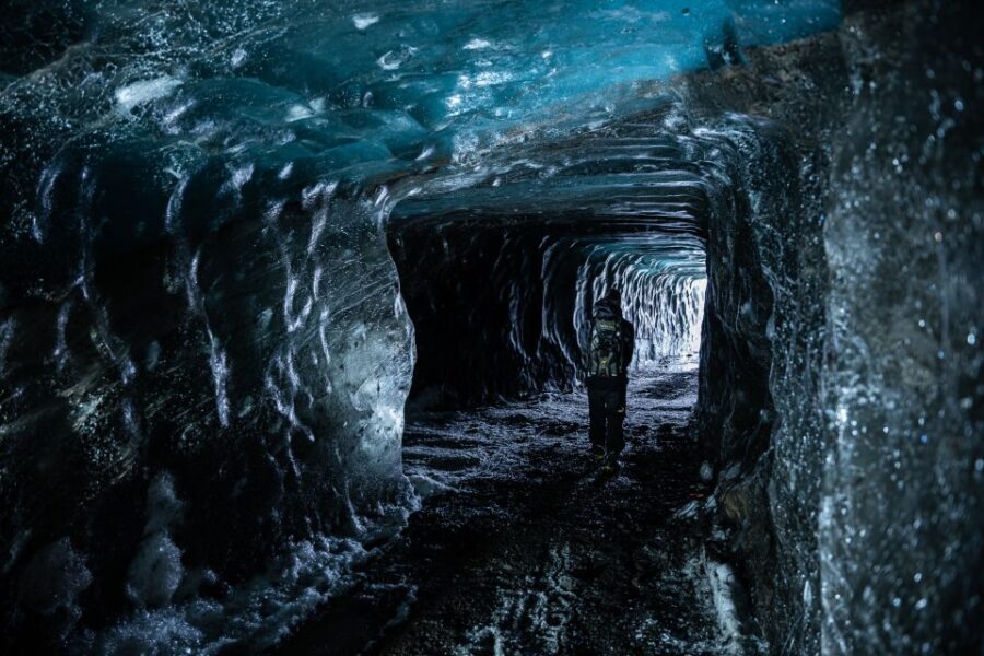 From Gullfoss: Langjökull Ice Cave and Snowmobile Tour - The Snowmobile Ride: A White-Knuckle Highlight