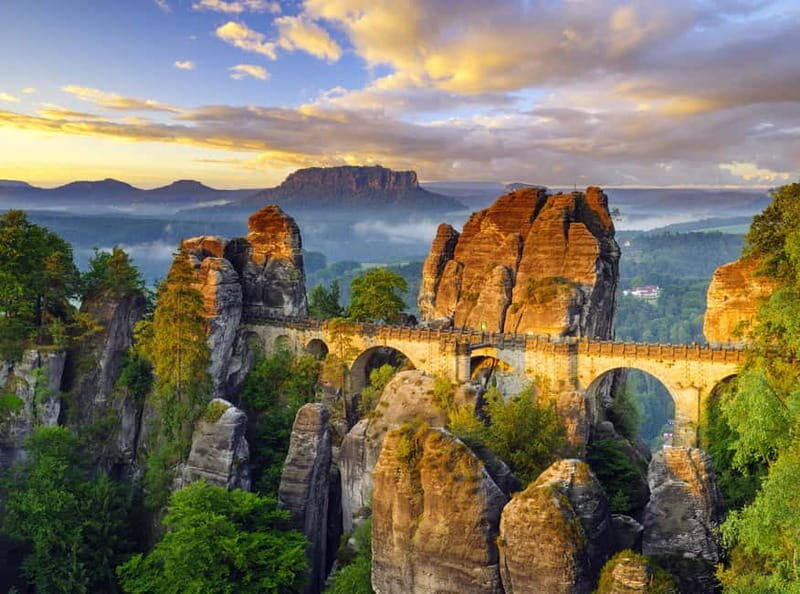 From Prague: Bohemian & Saxon Switzerland All-Inclusive Tour - Visiting Pravcicka Gate: Europe’s Largest Sandstone Arch