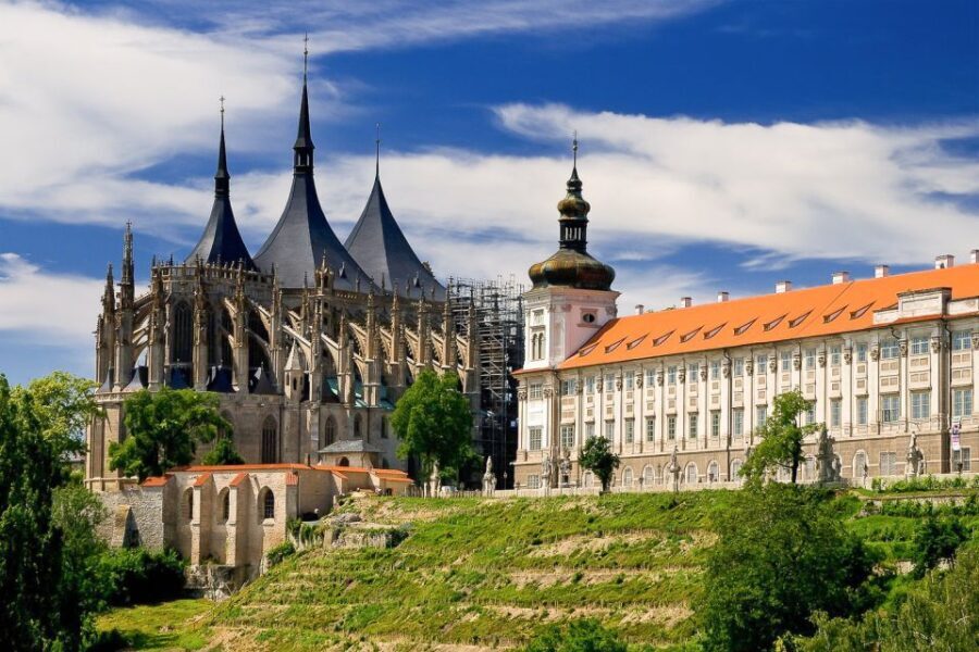From Prague Kutn Hora St Barbaras Church Sedlec Ossuary