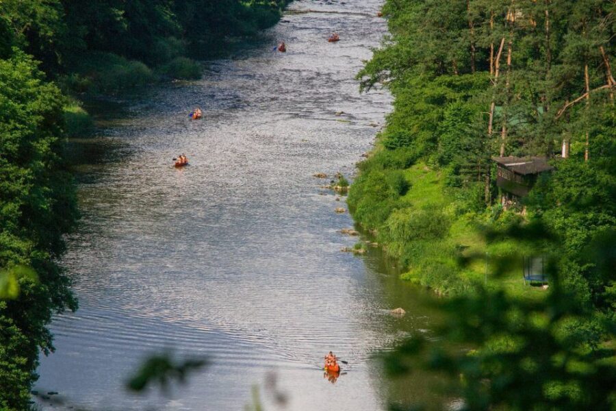 From Prague: Sazava River Canoe Day Trip for All Levels - What to Expect on the Water