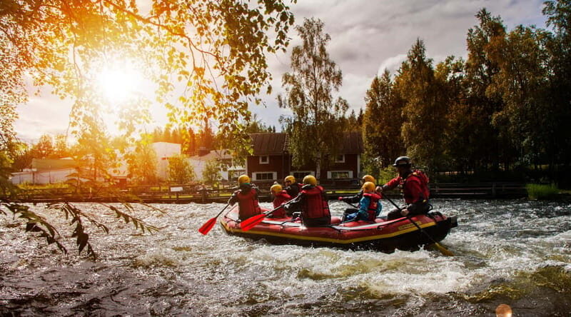 From Ruka: River rafting fun for families - Logistics and Practical Details