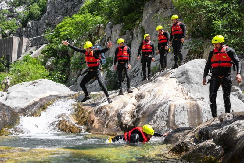 From Split/estanovac: Canyoning on Cetina River - Itinerary Breakdown