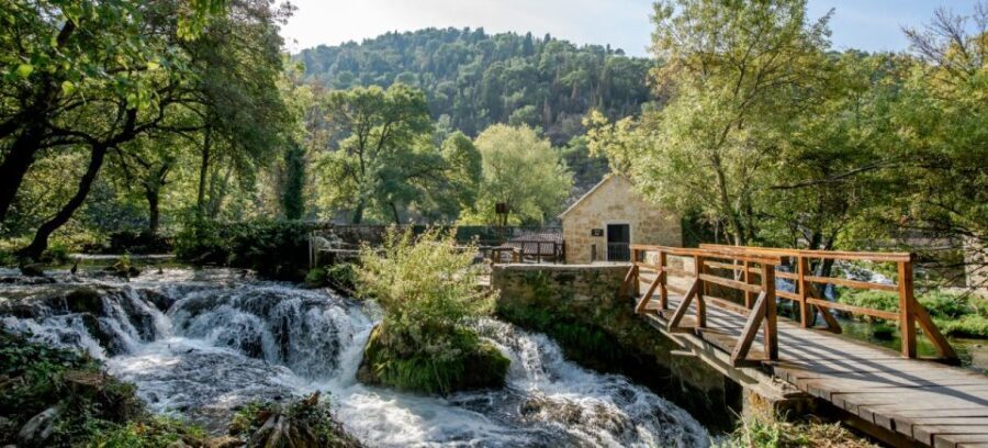 From Split: Krka Waterfalls Cruise & Trogir Walking Tour - The Transport and Group Experience