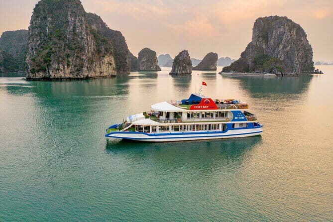 Full-Day Halong Bay 5 Stars Luxury Cruise Tour with Buffet Lunch - The Sum Up