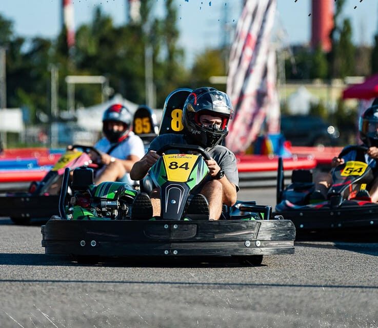 Gdansk: Grand Prix Outdoor Go-Karting - The Equipment and Facilities