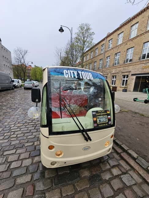 Gdansk: PartyBus in BuggyBus & Alcohol Included & Top Fun - The Itinerary in Detail