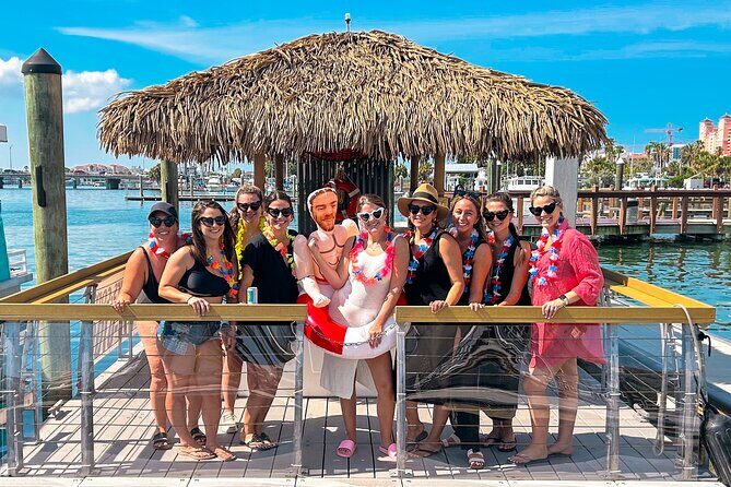 Go Tiki Tours Clearwater"#1 Floating Tiki Boat" Bathroom on Board - The Sum Up