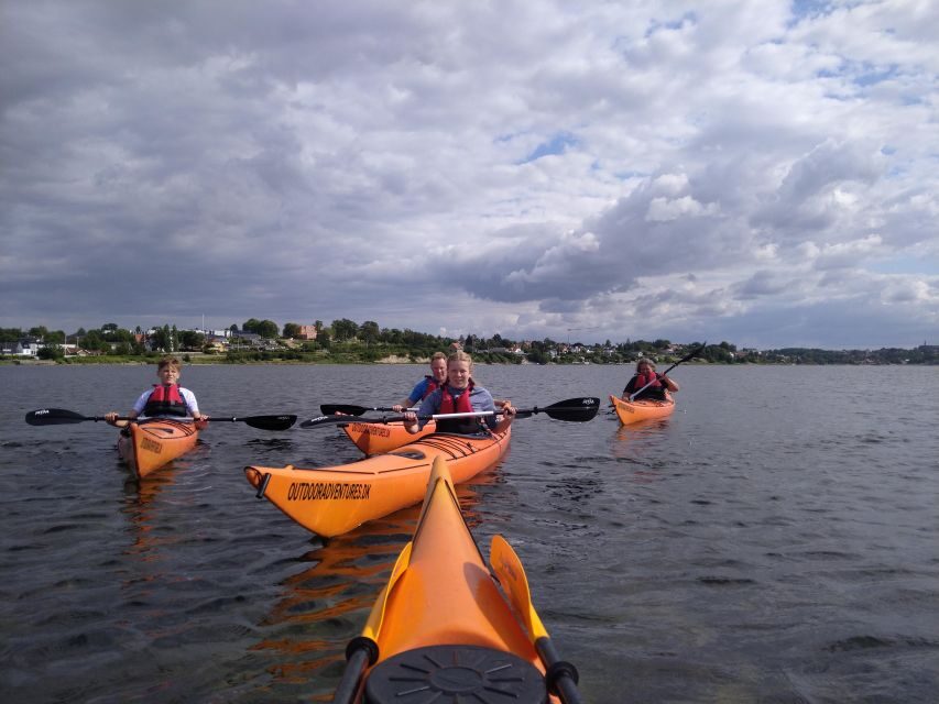 Guided kayaking on Roskilde Fjord: Private tour - The Equipment and Safety