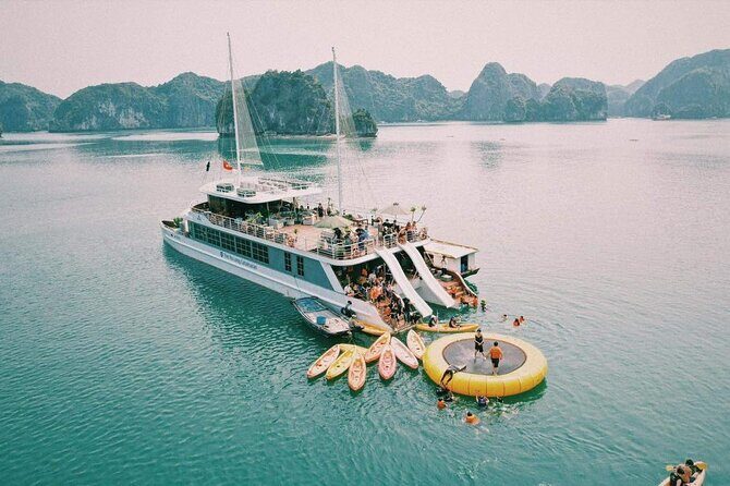 Ha Long Bay 1 day trip with Luxury Catamaran Cruise - The Itinerary in Depth