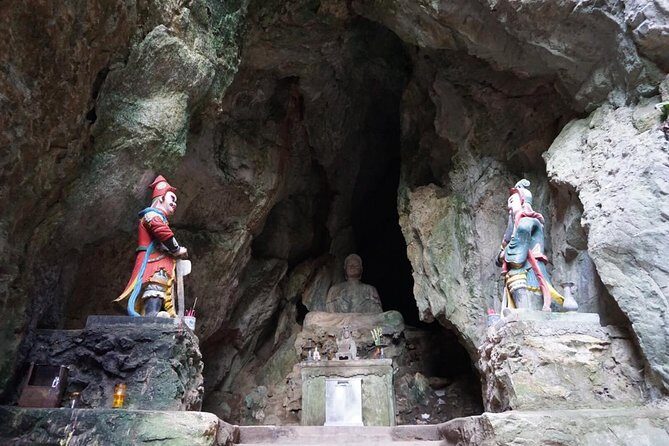 HALF DAY PRivate Tour Marble Mountain and Linh Ung Pagoda from DA NANG - Discovering the Marble Mountains