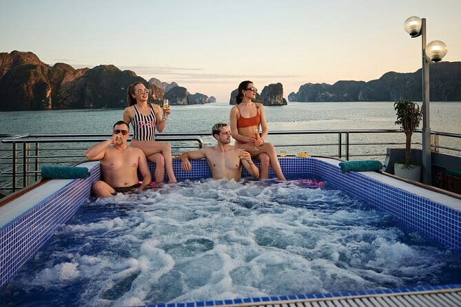 Halong Bay Newest 5 Stars Cruise with Buffet Lunch and Jacuzzi - Who Will Love This Experience?