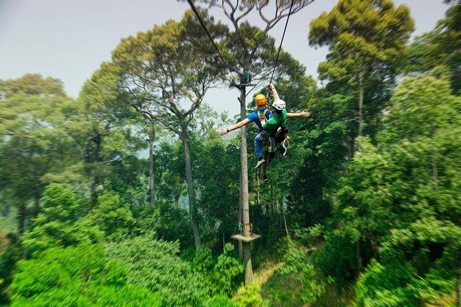 Hanuman World Zipline 32 Platforms With Free Transfer - What Travelers Can Expect