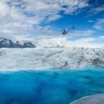 Helicopter and Glacier Paddle Boarding -PRIVATE - Paddleboarding in the Glacial Waters