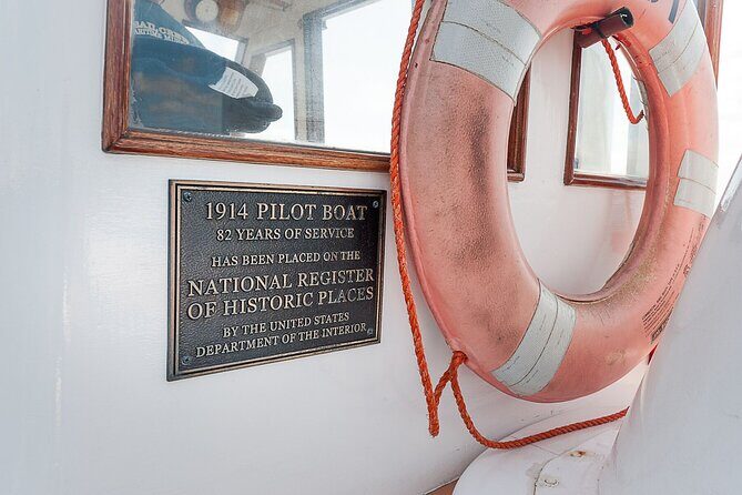 Historic Bay Cruise Aboard 1914 Pilot boat with General Admission - The Vessel and Comfort