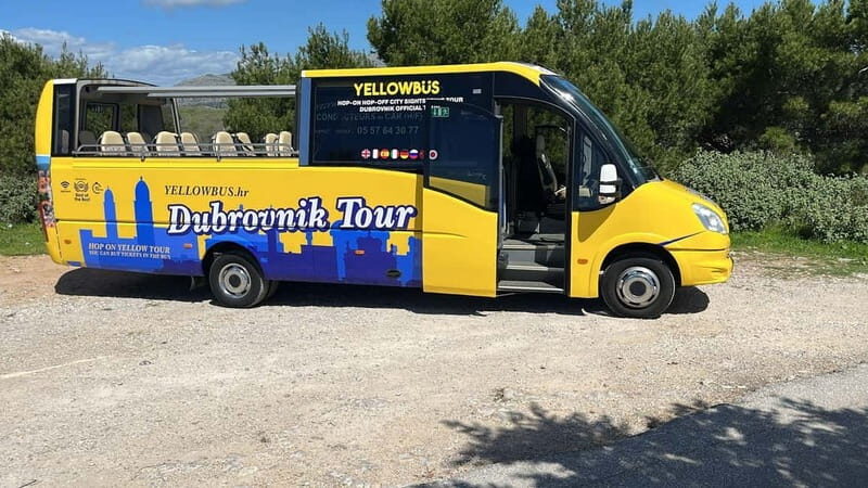 Hop-On Hop-Off Yellow Cabrio Tour: See Dubrovnik in 90mins - Itinerary Breakdown
