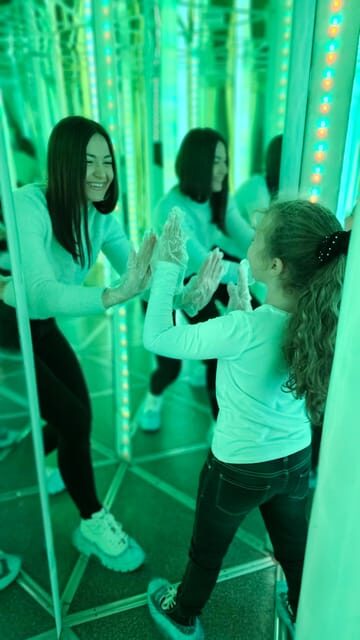 ''House Of Attractions'': Glass Labyrinth Family Ticket 2+1 - Exploring the Glass Labyrinth in Krakow