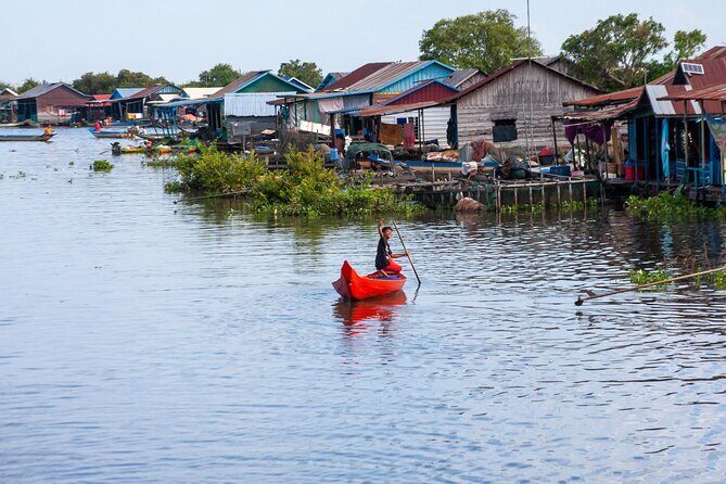 Kayaking & Floating Village in Tonle Lake - Exploring the Floating Village