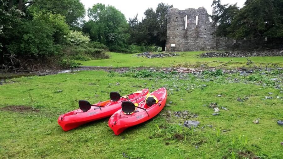 Kayaking to Innisfallen Island. Killarney. Guided. - The Journey to Innisfallen Island
