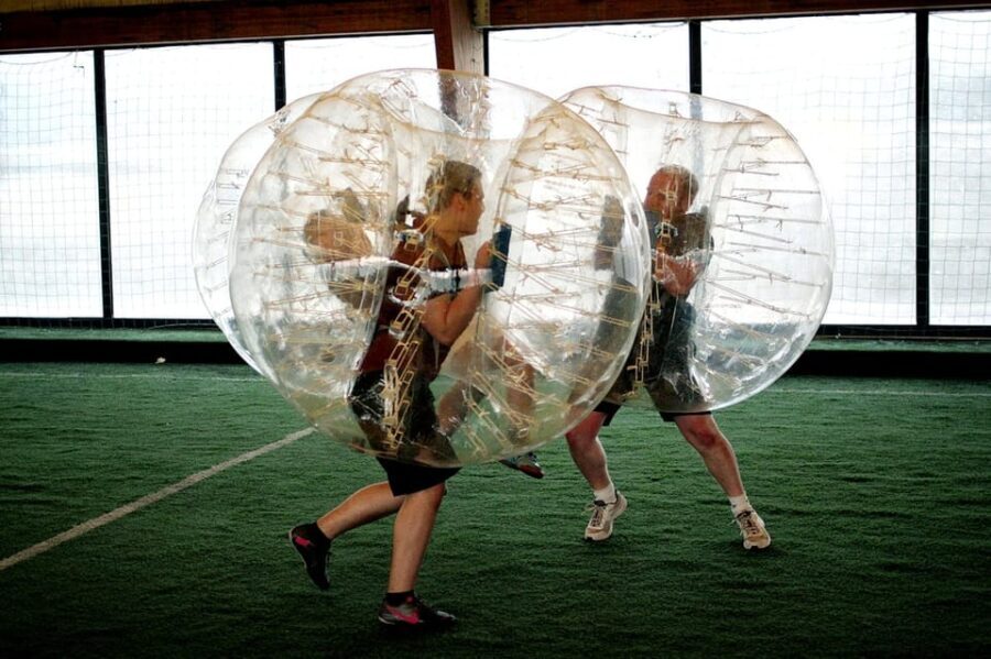 Krakow: 1-hour Bubble Football Game - What is Bubble Football in Krakow?